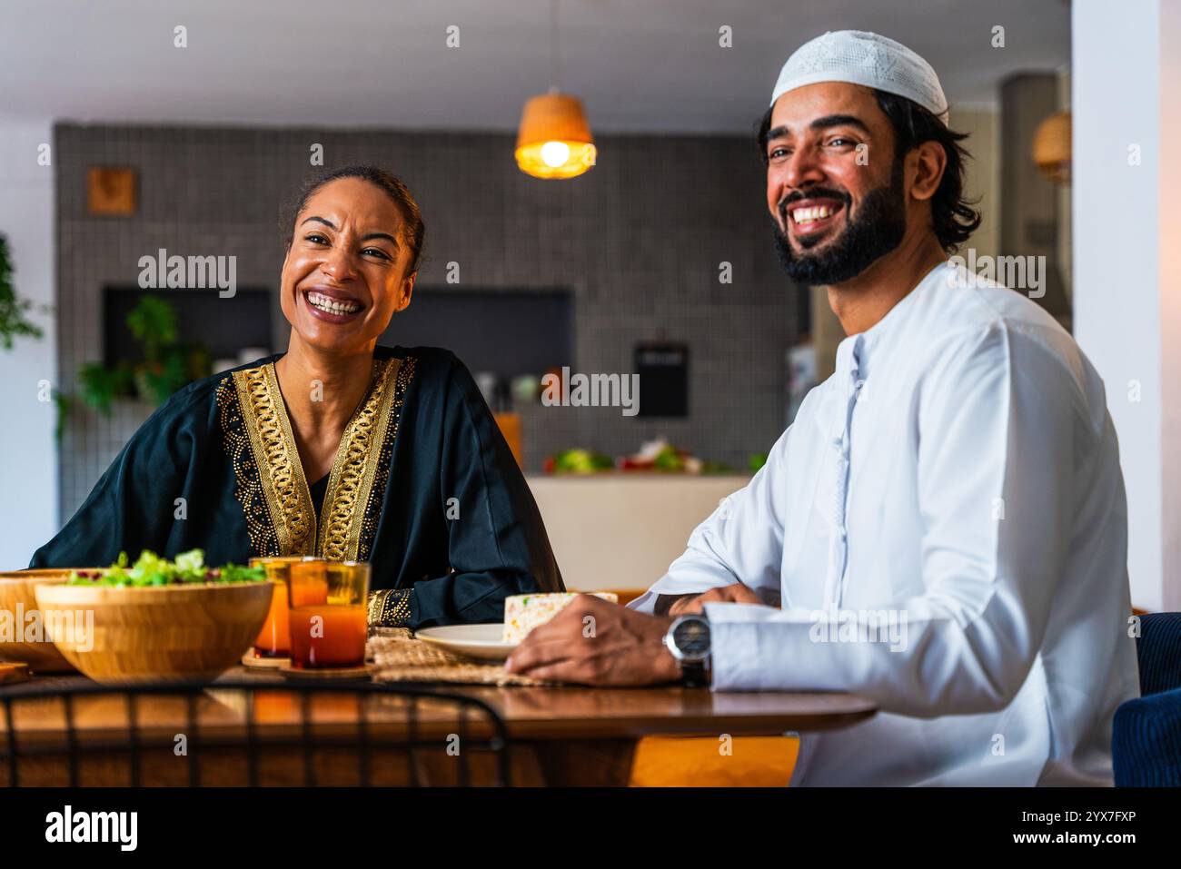 Traditional emirati family meal hi-res stock photography and images - Alamy