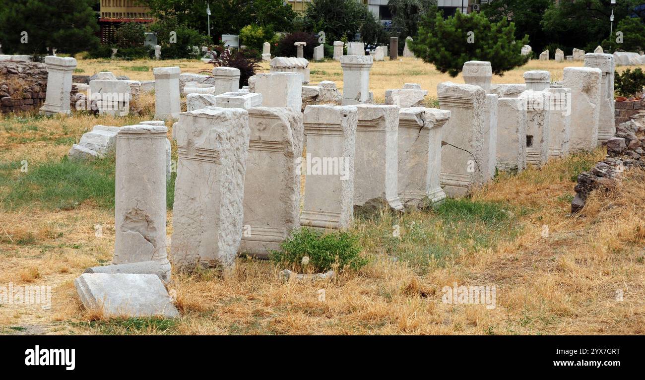 The Roman Bath in Ankara, Turkey, is from the ancient period Stock ...