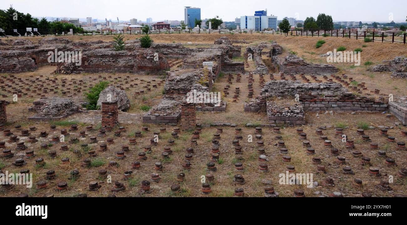 The Roman Bath in Ankara, Turkey, is from the ancient period Stock ...
