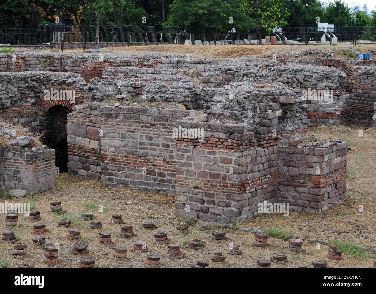 The Roman Bath in Ankara, Turkey, is from the ancient period Stock ...