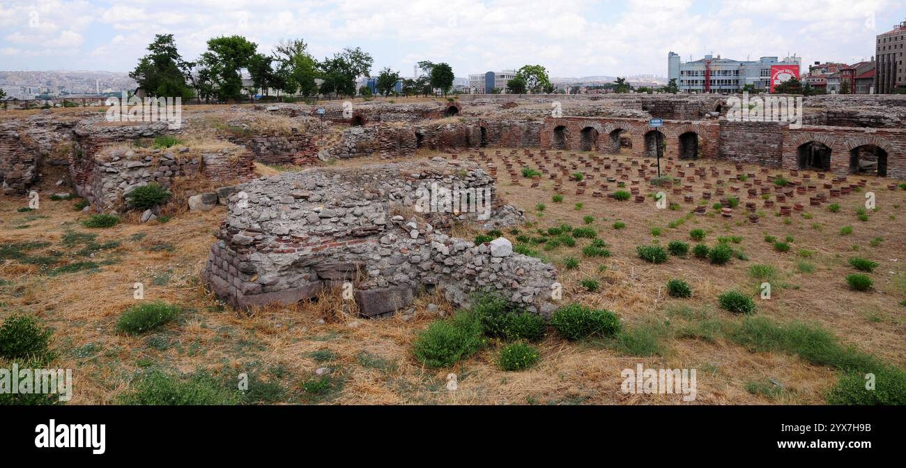 The Roman Bath in Ankara, Turkey, is from the ancient period Stock ...