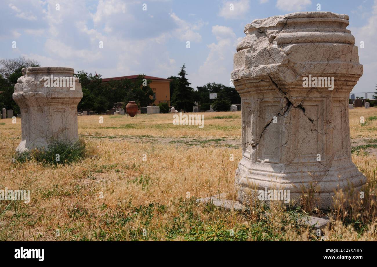 The Roman Bath in Ankara, Turkey, is from the ancient period Stock ...
