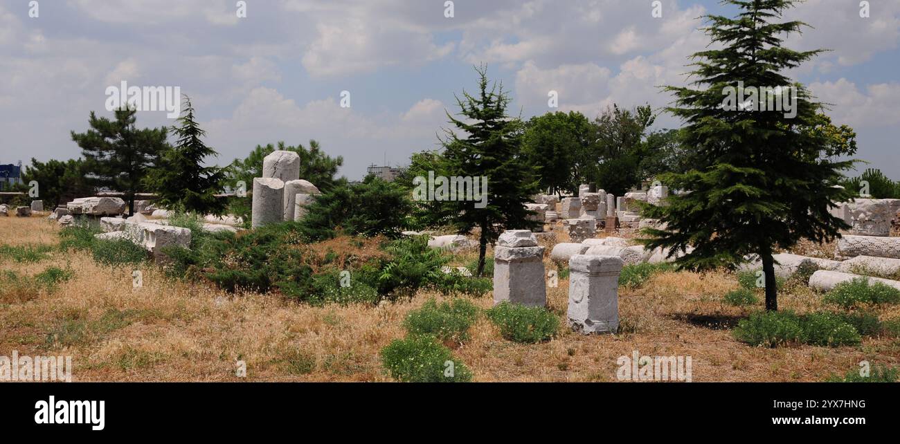 The Roman Bath in Ankara, Turkey, is from the ancient period Stock ...