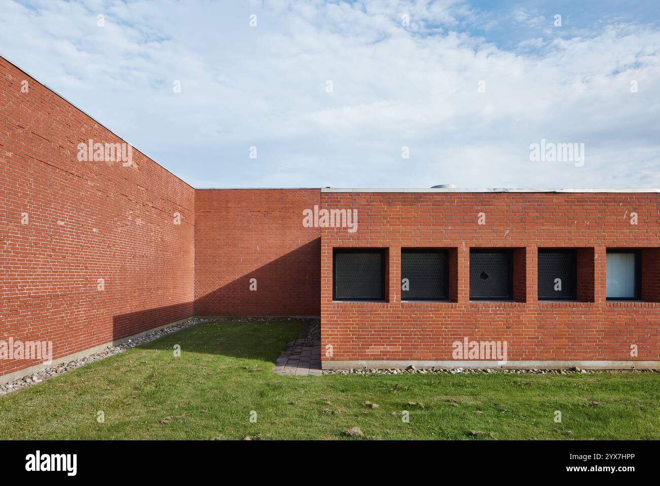 Sæby Fiske-Industri (Saeby Fish Canners), factory building from 1970 ...