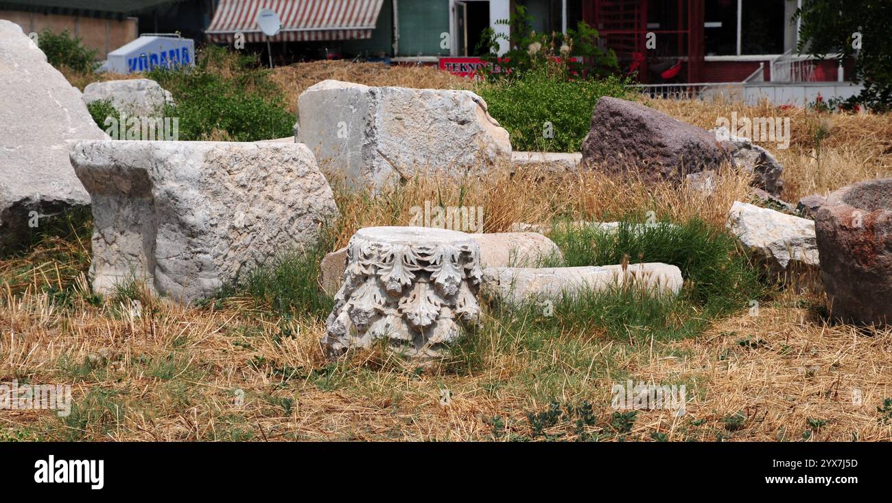 The Roman Bath in Ankara, Turkey, is from the ancient period Stock ...
