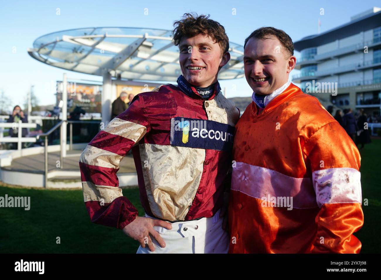 James Bowen (right) and Sean Bowen (left) following their dead heat ...