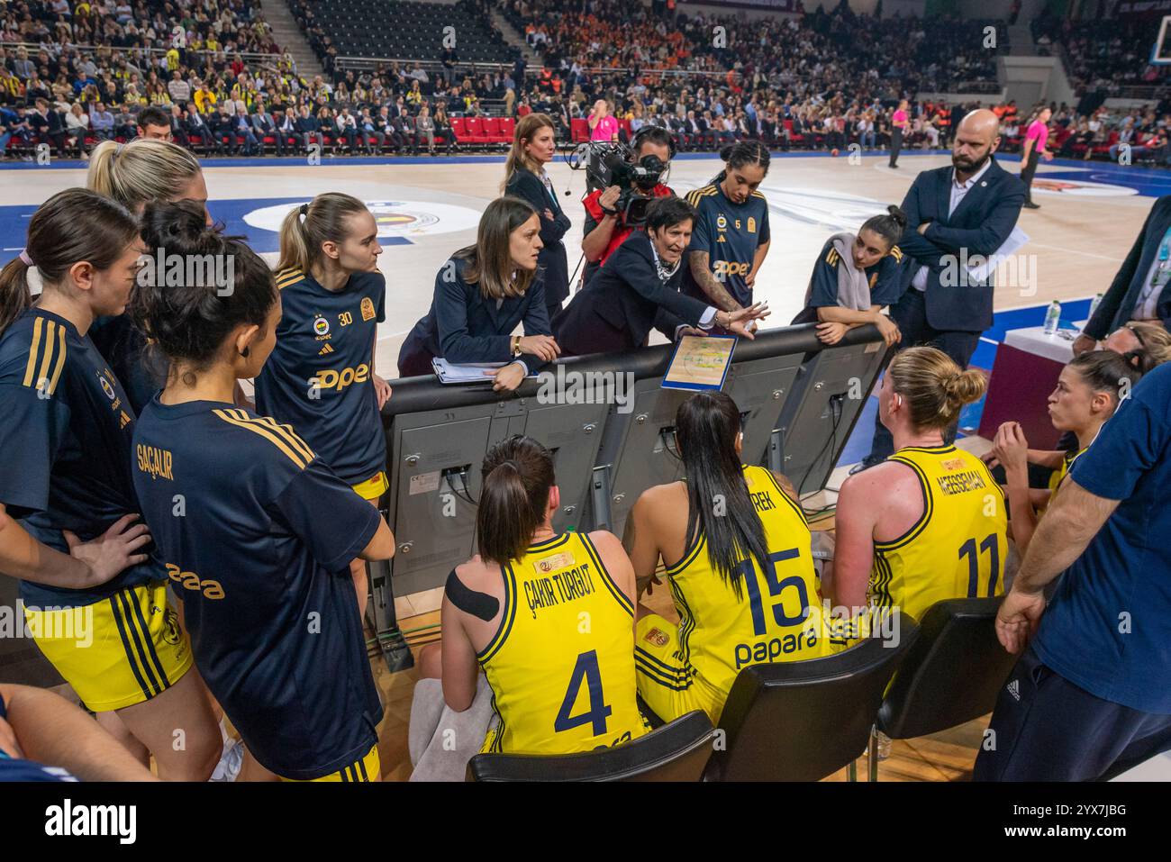 ANKARA TURKEY, December 04, 2024: Turkish Presidential Cup game played ...