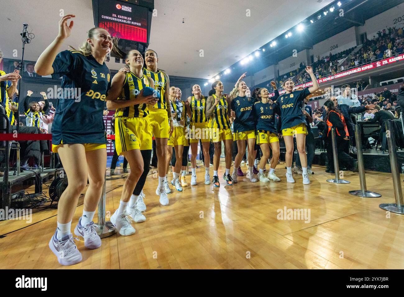 ANKARA TURKEY, December 04, 2024: Turkish Presidential Cup game played ...