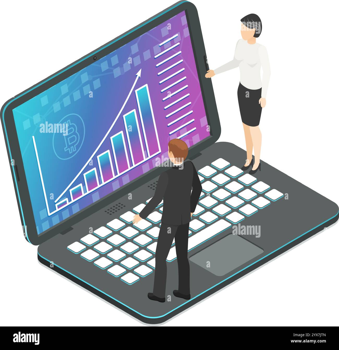 Giant digital screen Stock Vector Images - Alamy
