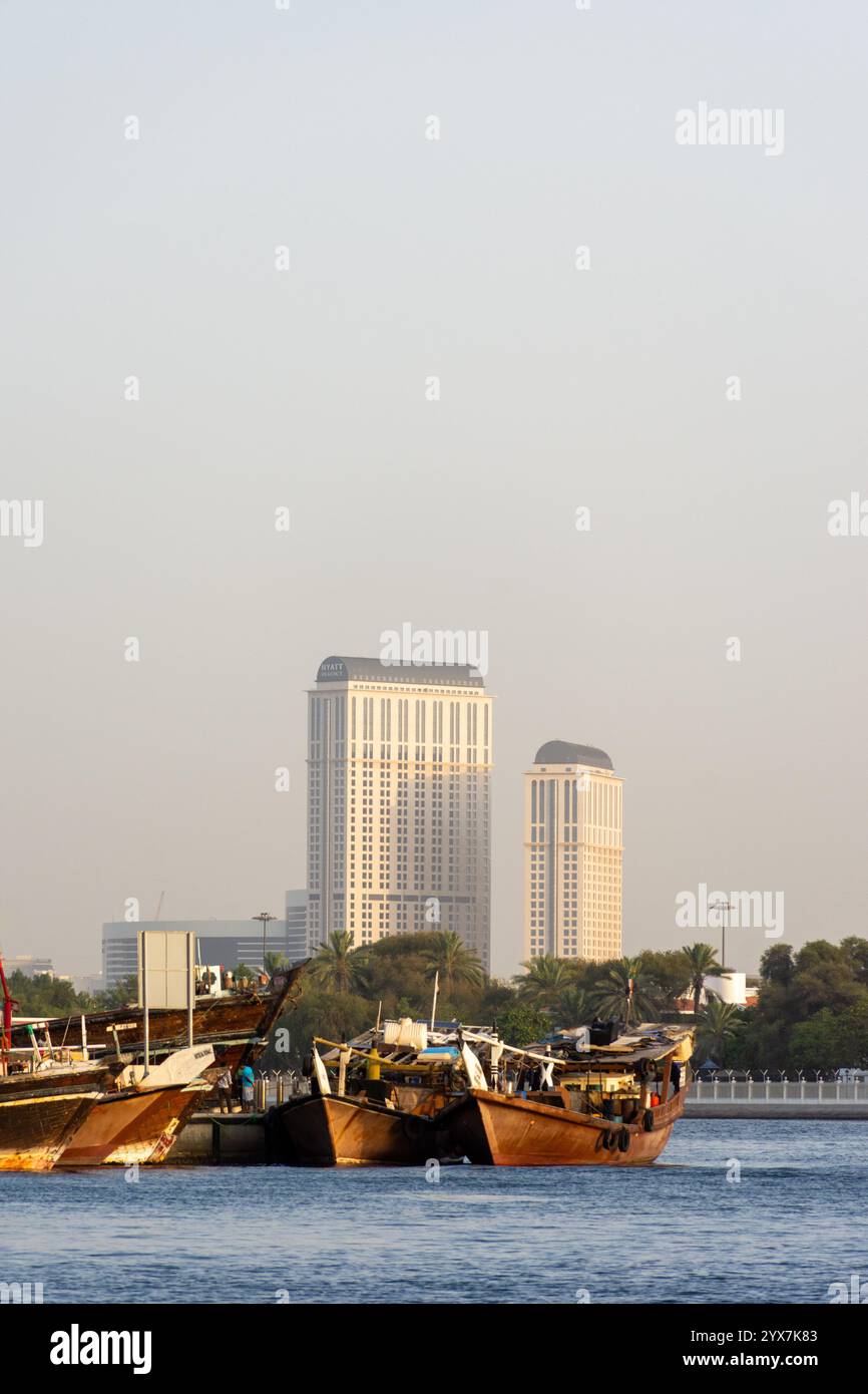 Dubai hyatt regency hotel hi-res stock photography and images - Alamy
