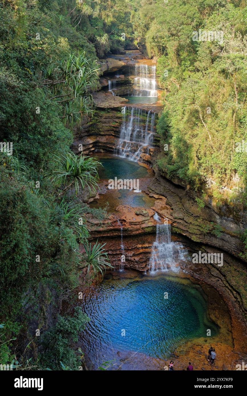 Wai Sawdong three layer natural waterfall, most beautiful waterfall in ...