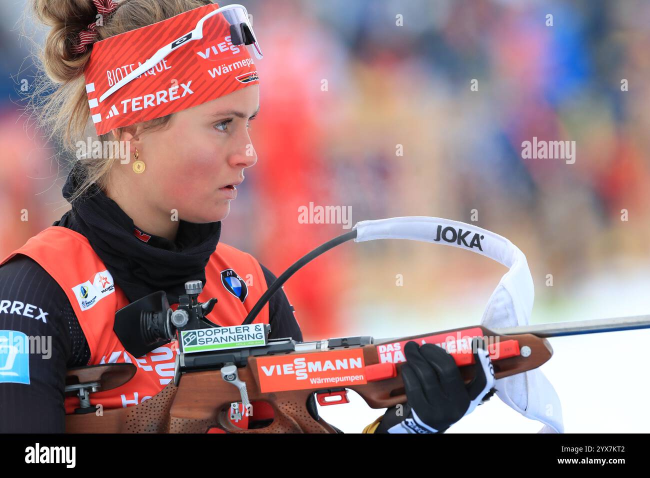 Hochfilzen, Austria. 14th Dec, 2024. Biathlon World Cup 2025 IBU in ...