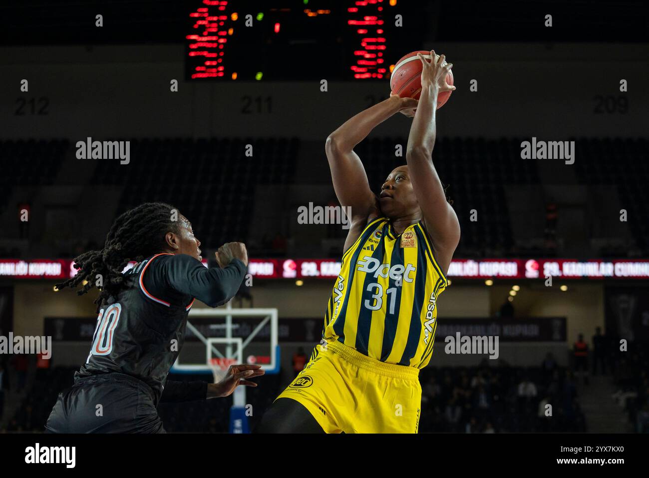 ANKARA TURKEY, December 04, 2024: Turkish Presidential Cup game played ...