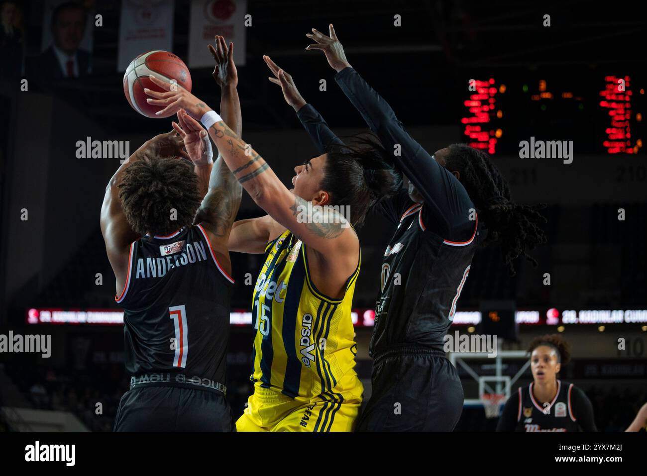 ANKARA TURKEY, December 04, 2024: Turkish Presidential Cup game played ...