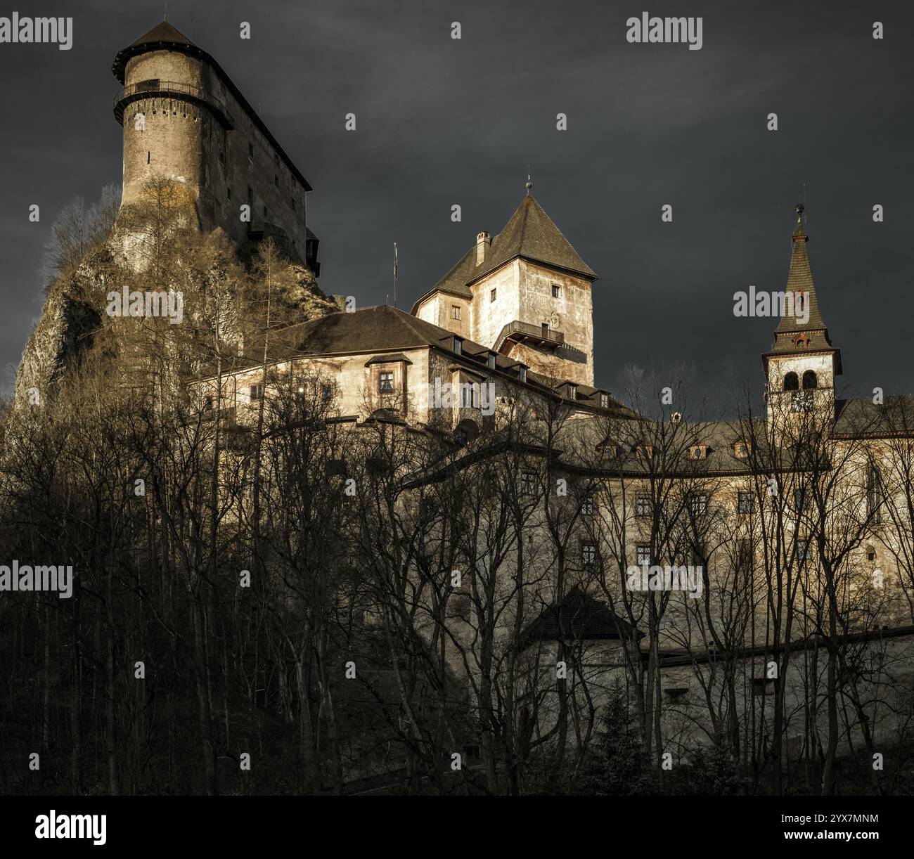 Medieval oravsky hrad castle hi-res stock photography and images - Alamy