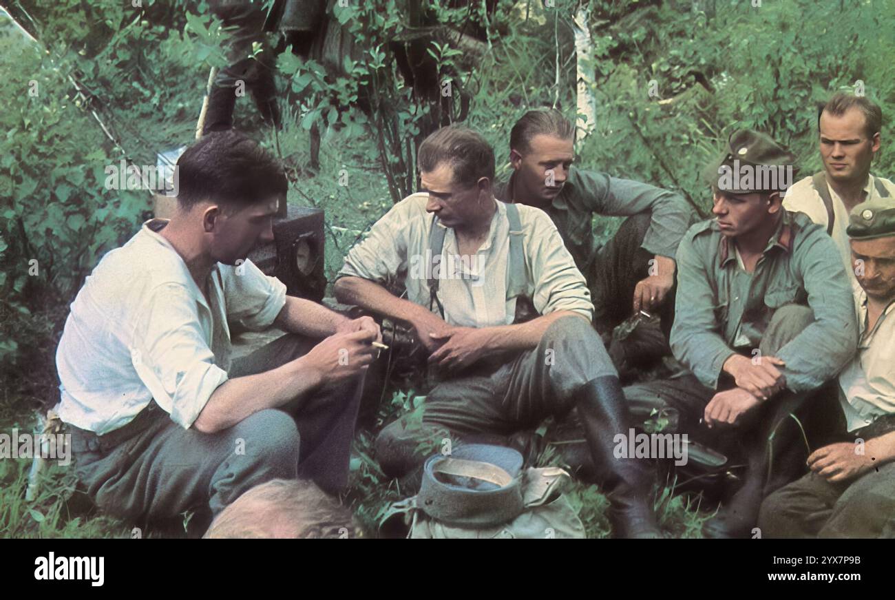World War II: Finnish troops defending against the major Soviet ...