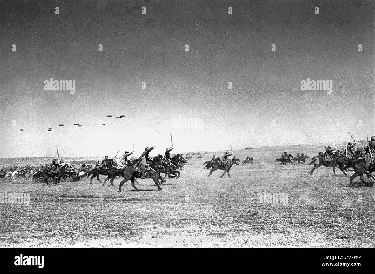 World War II: Southwestern Front. Cavalry units (part of the 3rd Guards ...