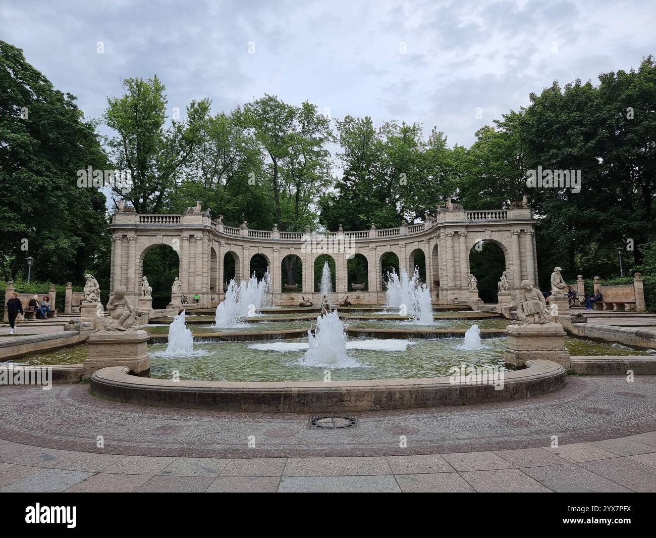 Fairy Tale Fountain (Märchenbrunnen) in Friedrichshain Park (Volkspark ...