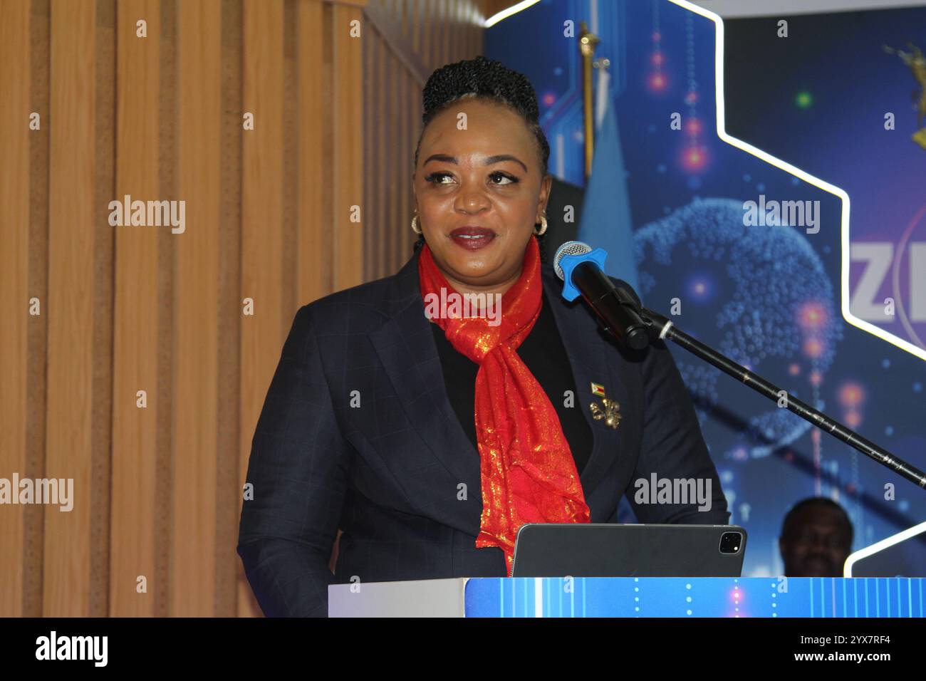 Minister information technologies communications hi-res stock ...