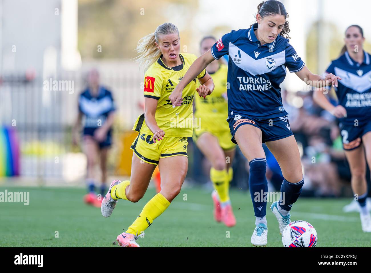 Melbourne, Australia. 13th Dec, 2024. Melbourne Victory's Claudia Bunge ...