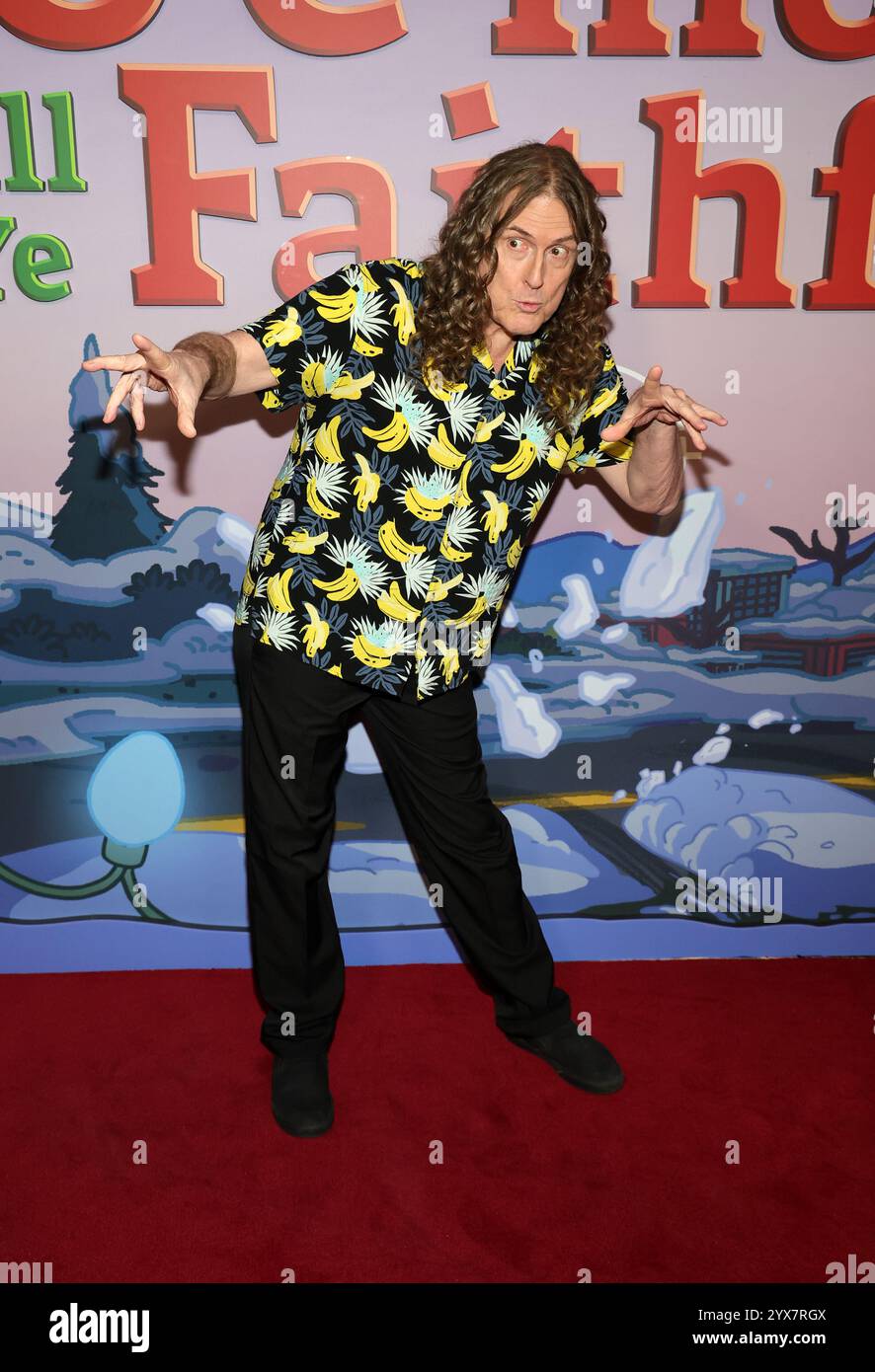 Los Angeles, Ca. 13th Dec, 2024. Weird Al Yankovic at The Simpsons ...