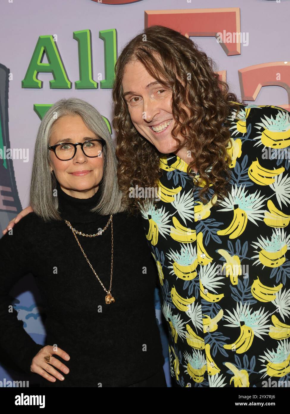 Los Angeles, Ca. 13th Dec, 2024. Suzanne Yankovic, Weird Al Yankovic at ...