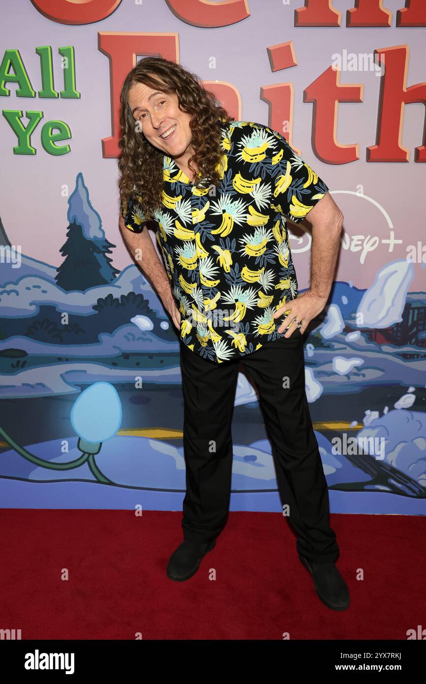 Los Angeles, Ca. 13th Dec, 2024. Weird Al Yankovic at The Simpsons ...