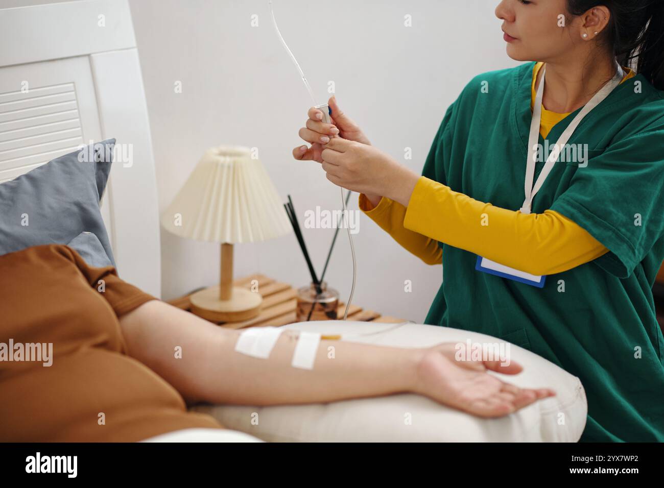 Nursing home liquid medication hi-res stock photography and images - Alamy