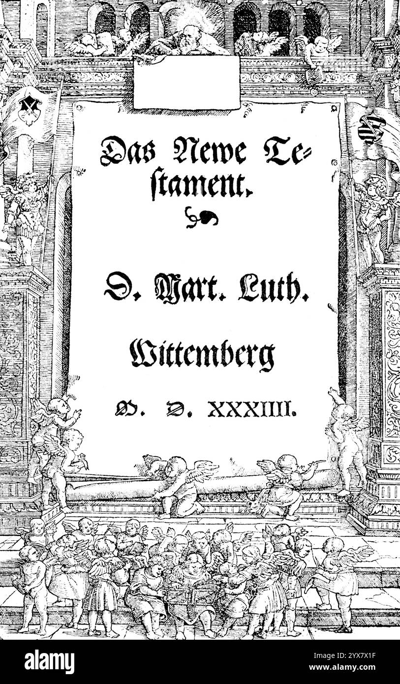 The New Testament in the first complete edition Luther's Bible ...