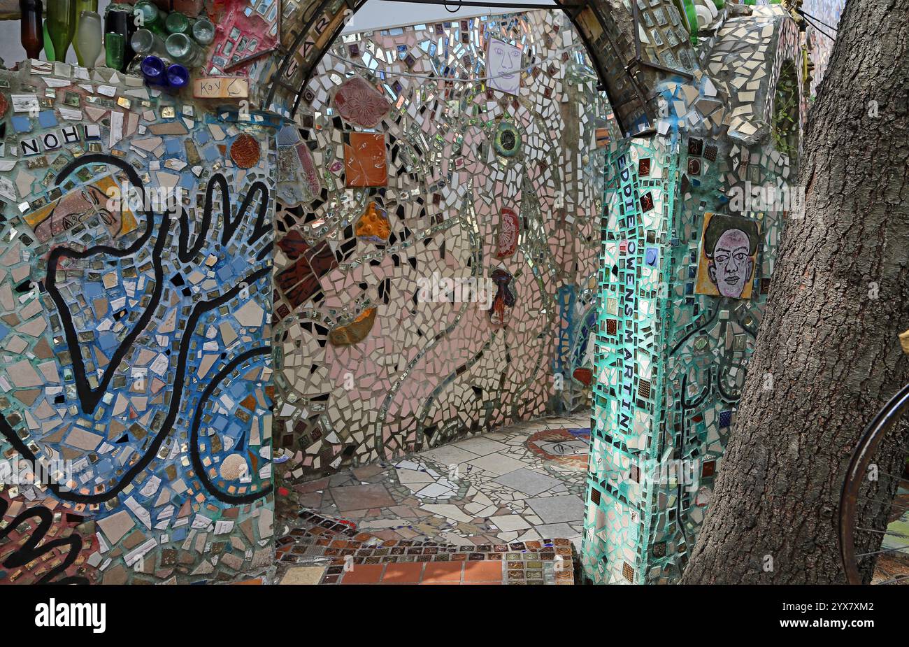 Entrance to Magic Gardens - Philadelphia, Pennsylvania Stock Photo - Alamy