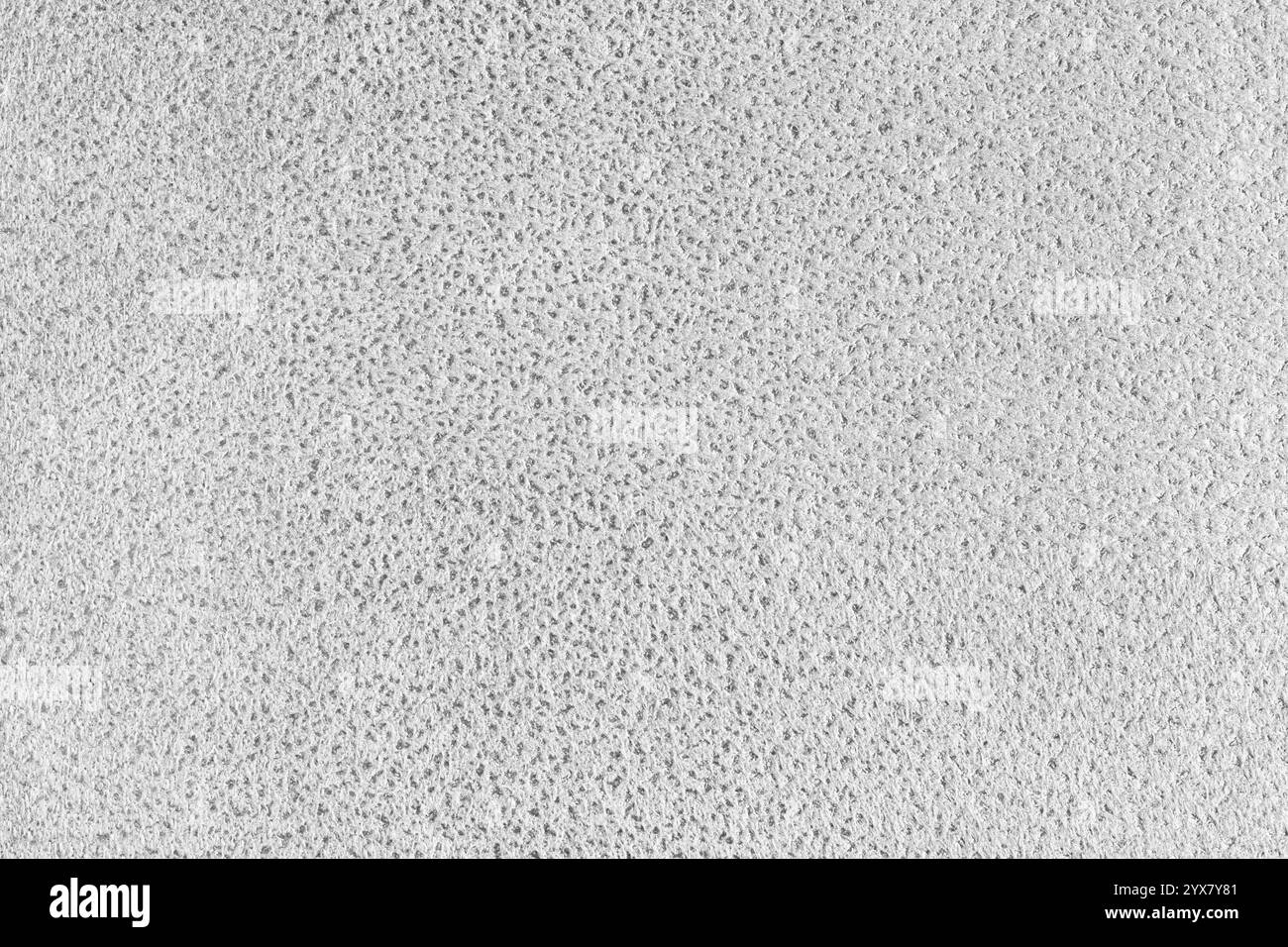 White suede leather texture with embossed shabby spotted pattern ...