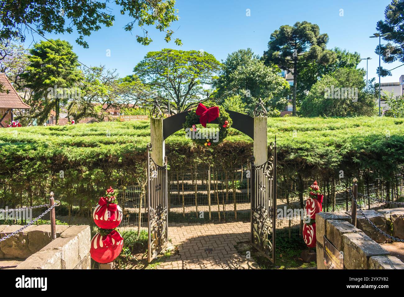 Nova Petropolis, Brazil - November 10th 2024: Entrance of Labirinto ...