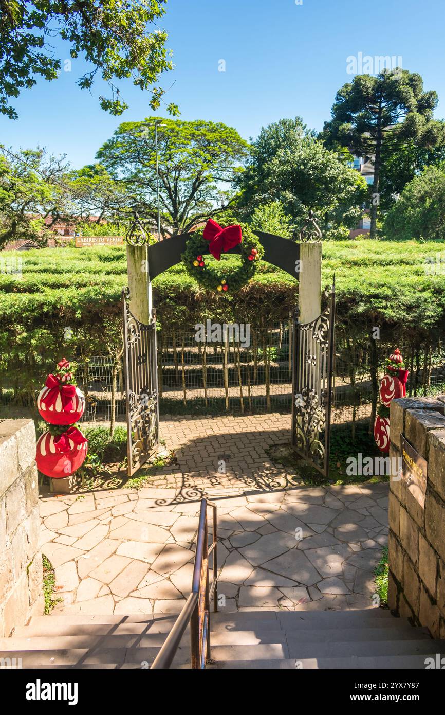 Nova Petropolis, Brazil - November 10th 2024: Entrance of Labirinto ...