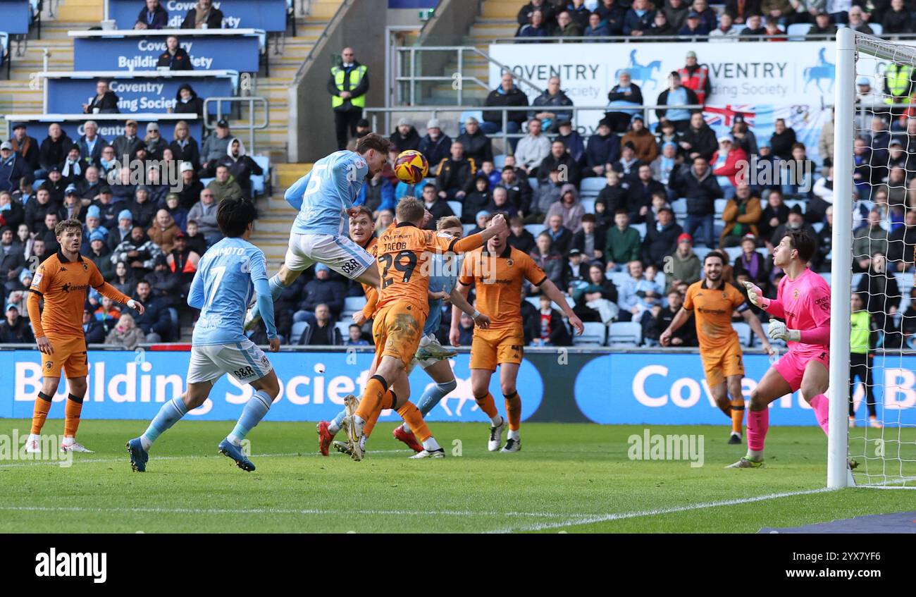 Coventry City's Jack Rudoni scores their side's second goal of the game ...