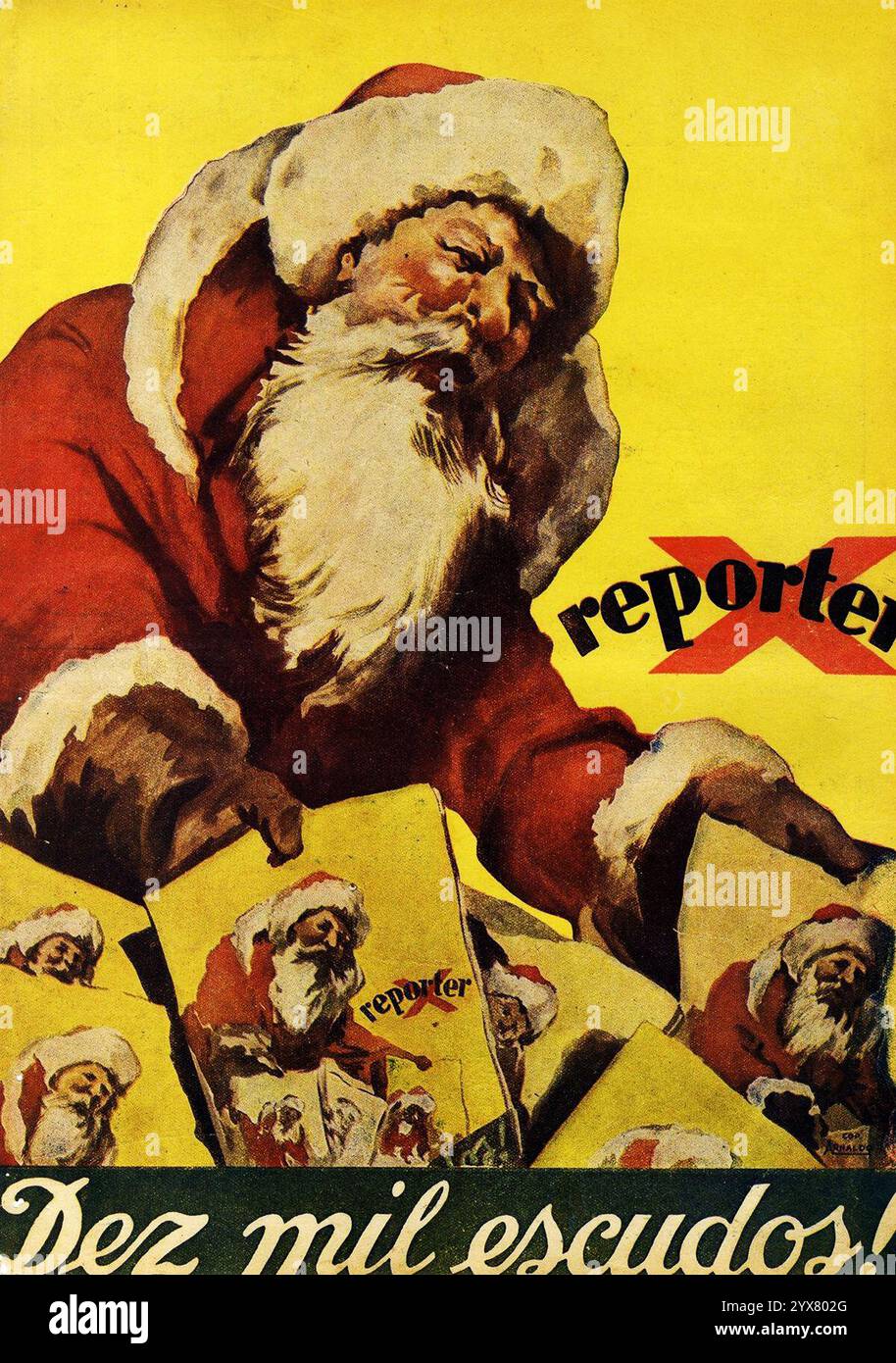 December 1931 Reporter X magazine cover, Portugal Stock Photo - Alamy