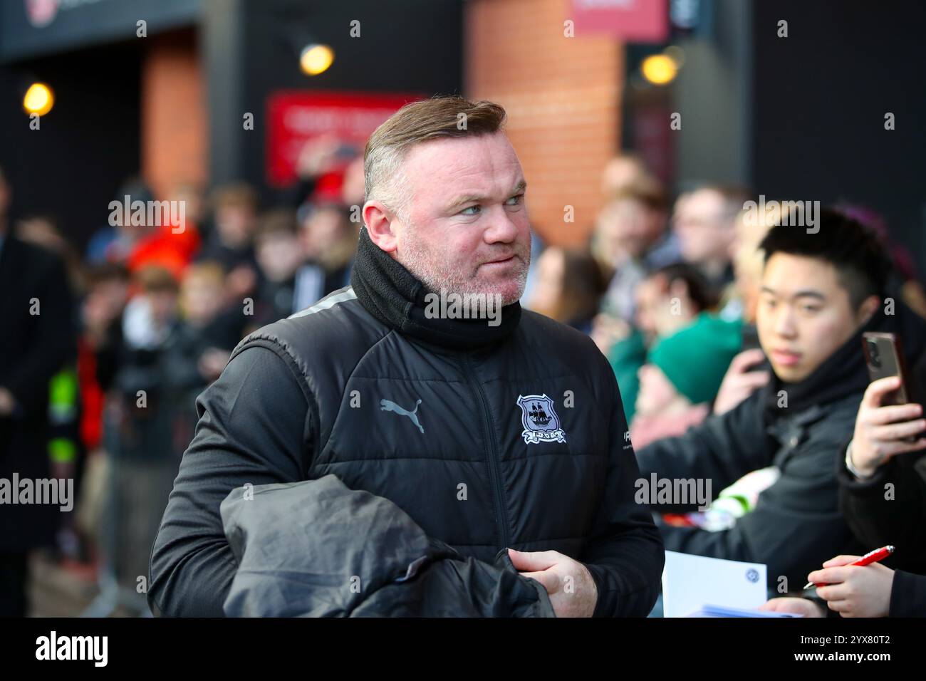 Bramall Lane, Sheffield, England - 14th December 2024 Wayne Rooney ...