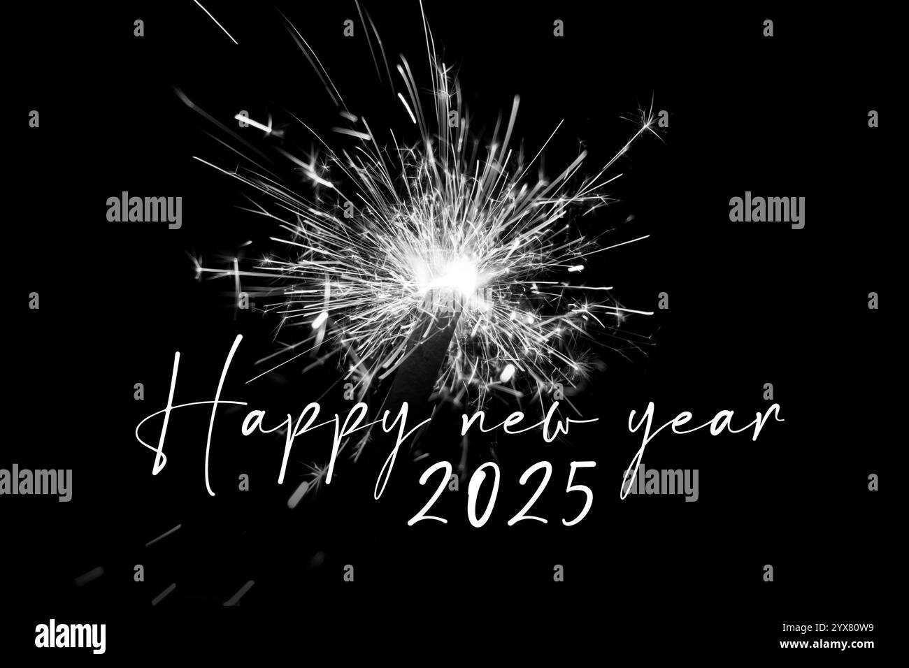 2025 new year holidays Black and White Stock Photos & Images - Alamy