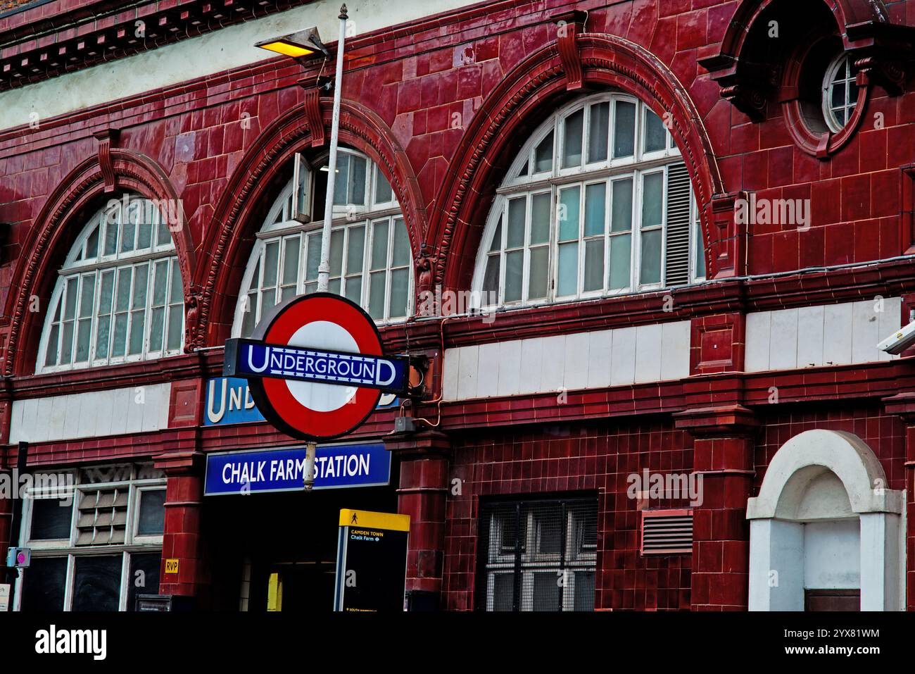 Chalk Farm Underground Station, London, England Stock Photo - Alamy