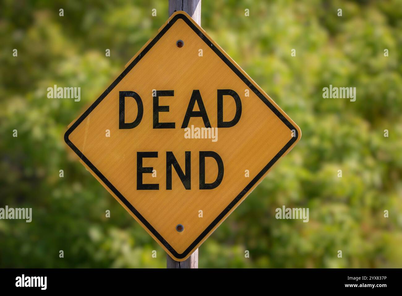 Dead end road sign Stock Photo - Alamy
