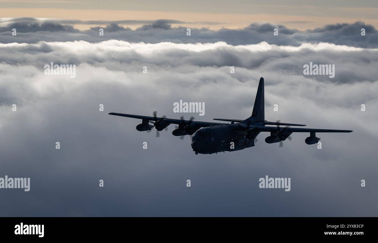 A U.S. Air Force MC-130J Commando II assigned to the 352nd Special ...