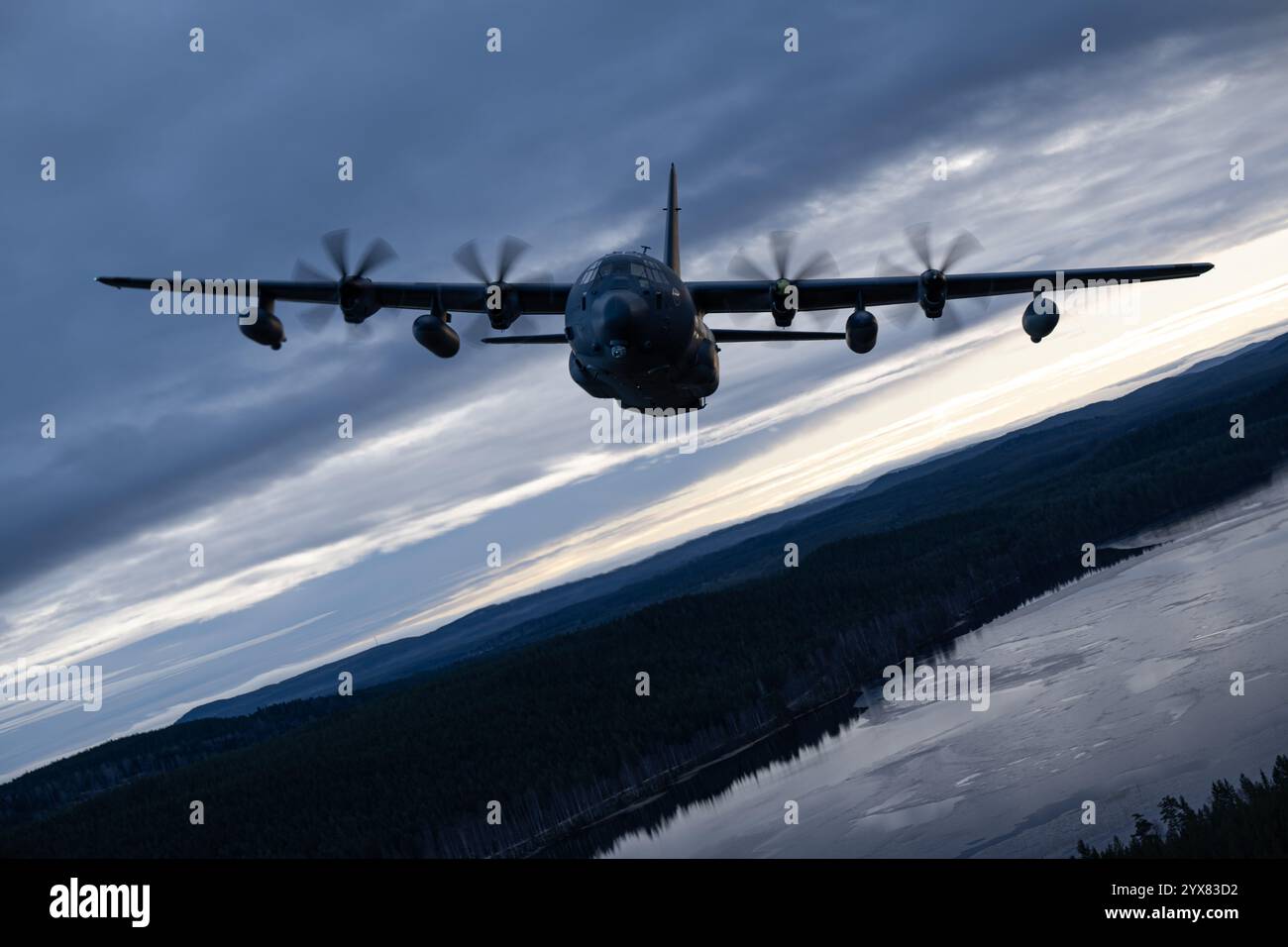A U.S. Air Force MC-130J Commando II assigned to the 352nd Special ...