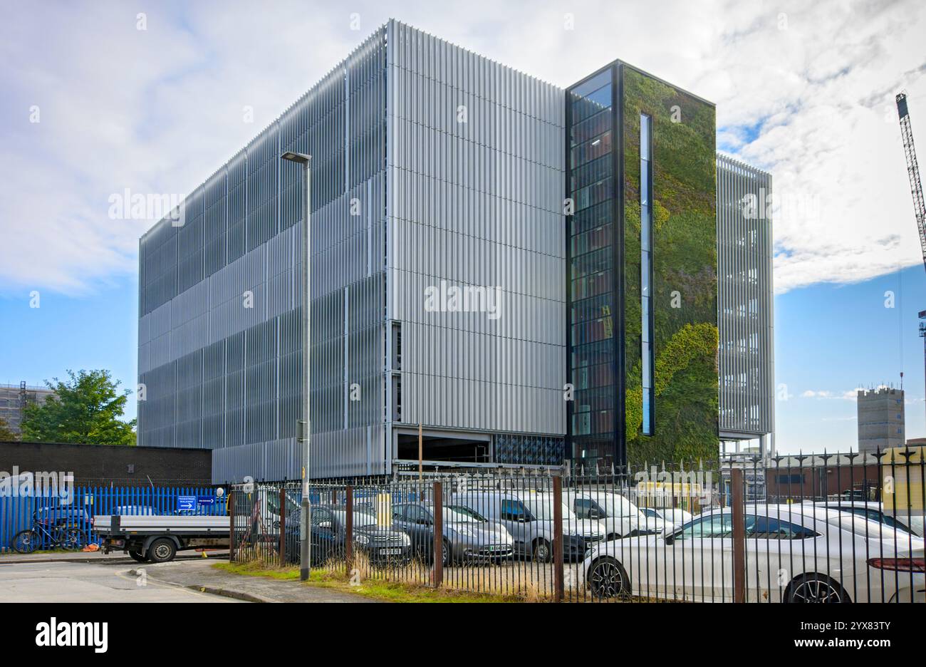 The Ancoats Mobility Hub, a car park and commercial units, Ancoats ...