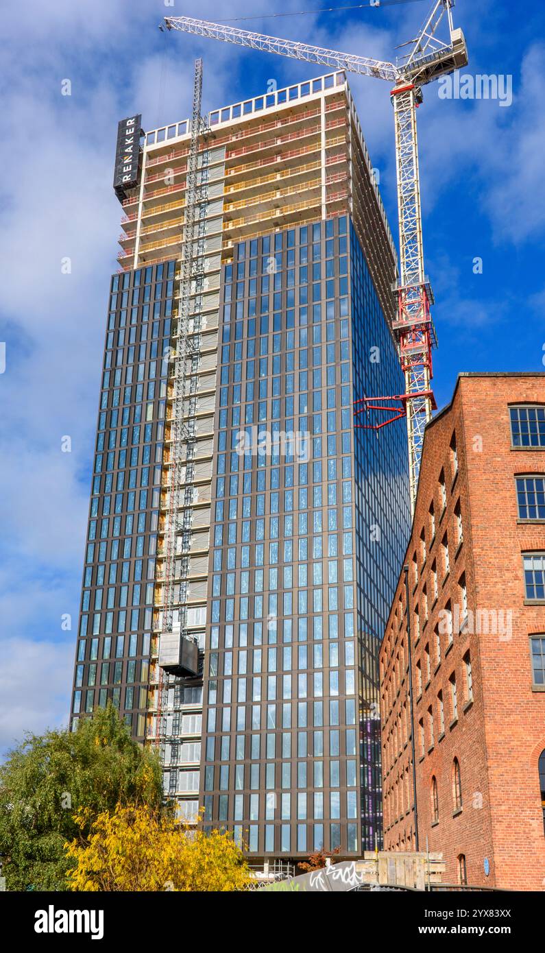The One Port Street apartment block, under construction Oct 24 ...