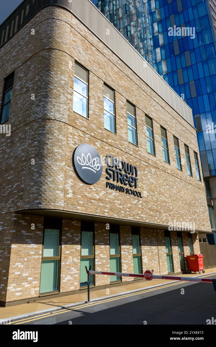 The Crown Street primary school, Crown Street development, Manchester ...