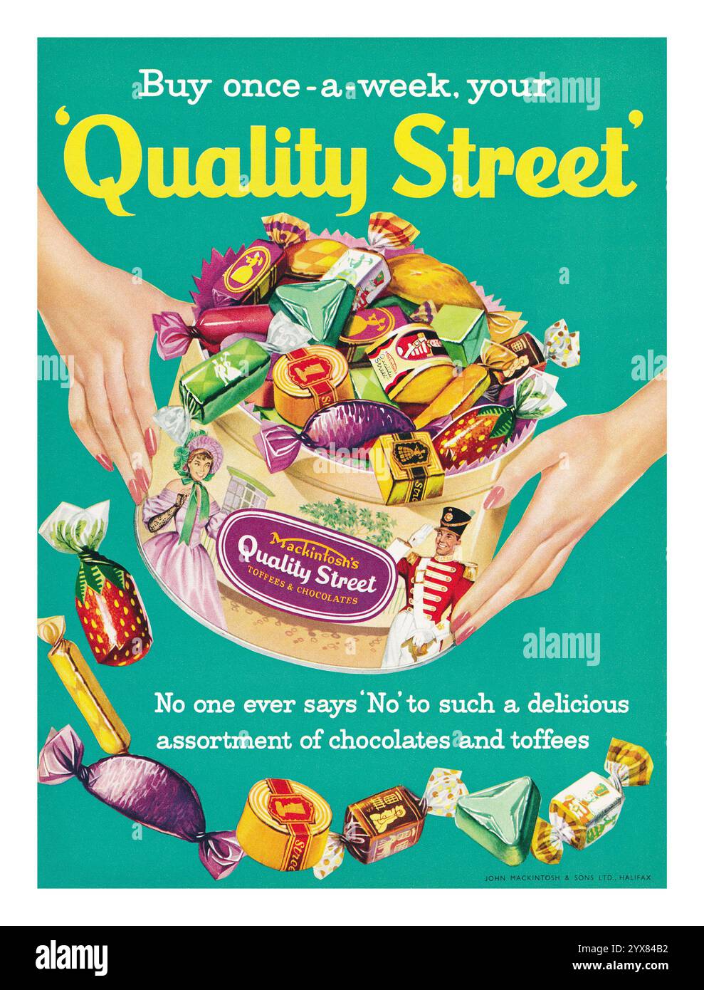 Quality street sweets Cut Out Stock Images & Pictures - Alamy