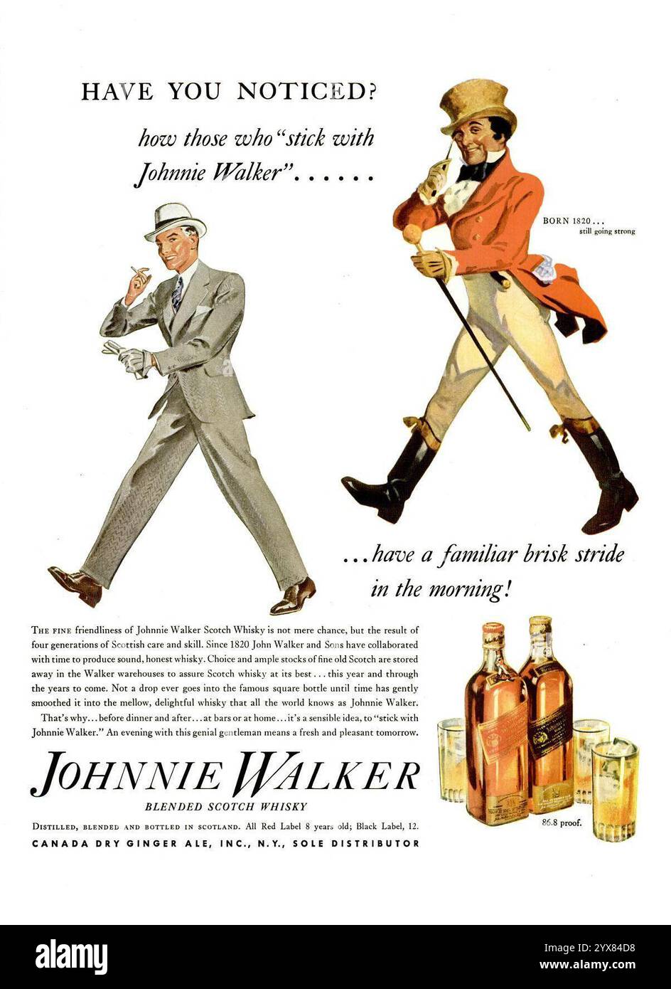 Whisky adverts 1930s hi-res stock photography and images - Alamy