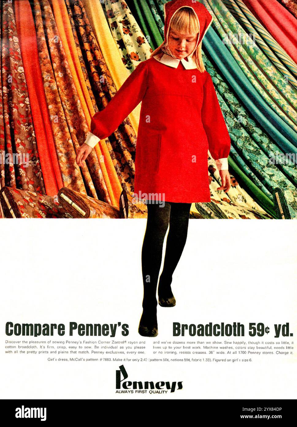 Vintage ads clothing hi-res stock photography and images - Alamy