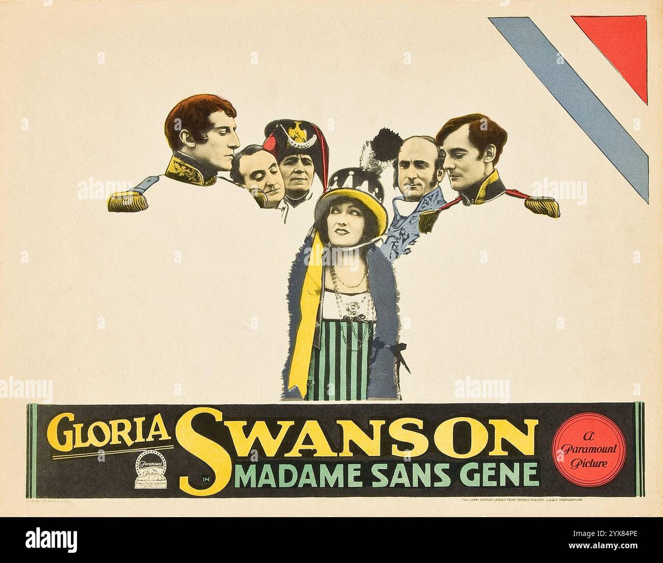 Madame Sans-Gêne (Paramount, 1924). Lobby Card. Gloria Swanson - Silent ...