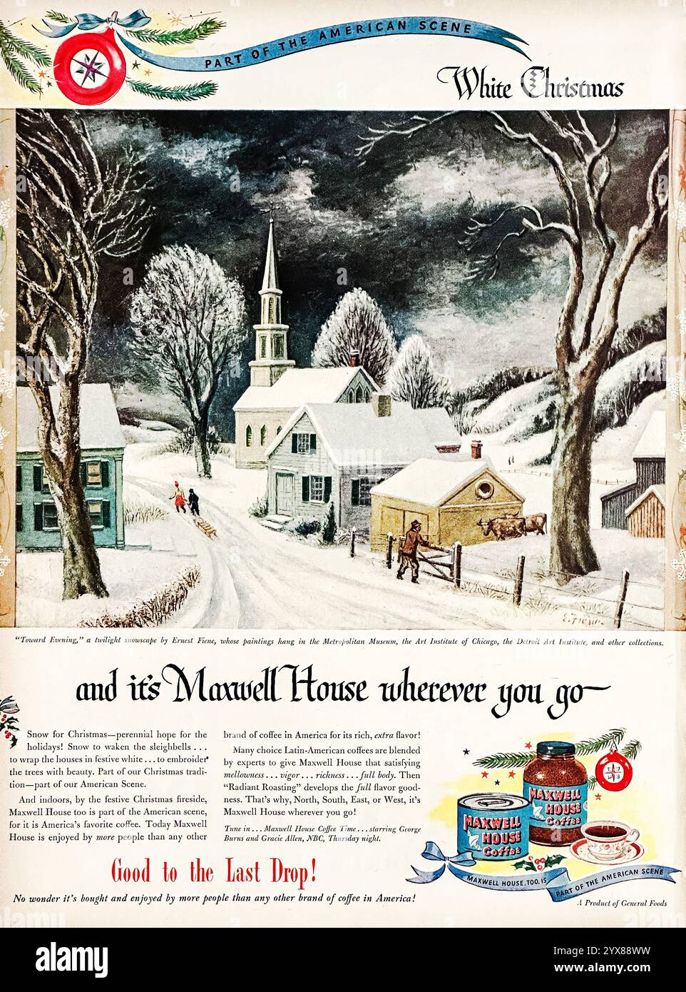 Maxwell house coffee ad hi-res stock photography and images - Alamy
