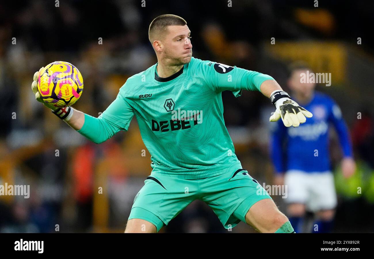 Wolverhampton Wanderers goalkeeper Sam Johnstone during the Premier ...